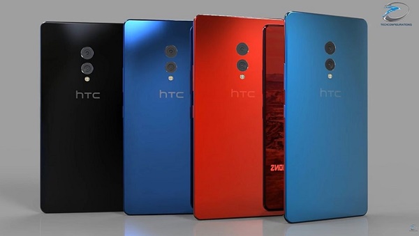 Ảnh render HTC U12 đẹp tới nức lòng